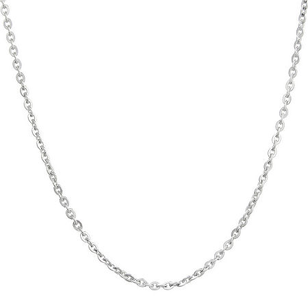 Click here for Mens Stainless Steel 24 2.5mm Cable Chain  One Siz... prices