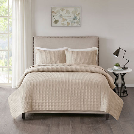 510 Design Otto 3-Pc. Coverlet Set  Full/Queen - Khaki