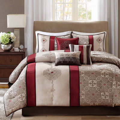 Madison Park Blaine 7-pc. Jacquard Comforter Set-JCPenney