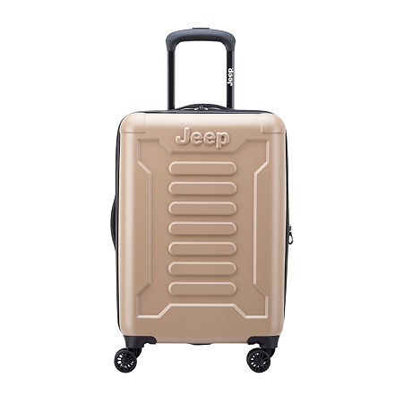 Jeep 20 Expandable 4-Double Wheels Carry-On Spinner - Beige