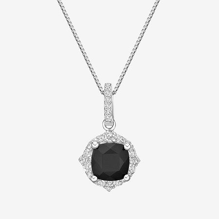 Click here for Womens Genuine Black Onyx Sterling Silver 18 Inch... prices