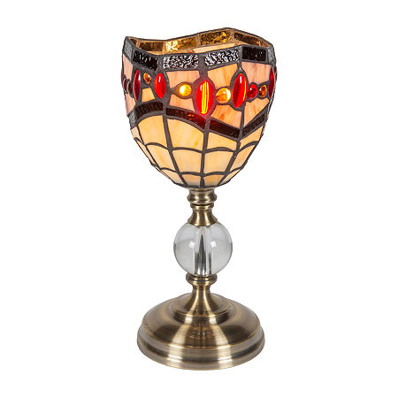 Click here for Dale Tiffany 12.5 Fall River Tiffany Desk Lamp  On... prices