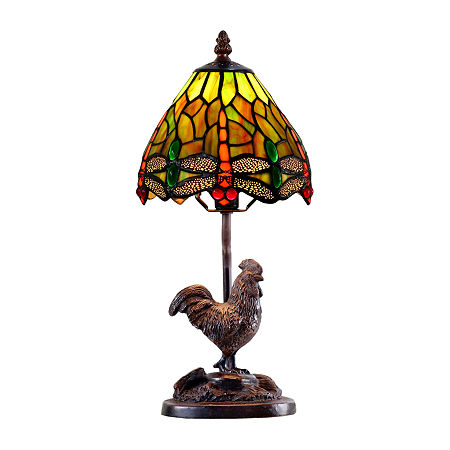 Click here for Dale Tiffany 16 Glass Table Lamp  One Size  Red prices