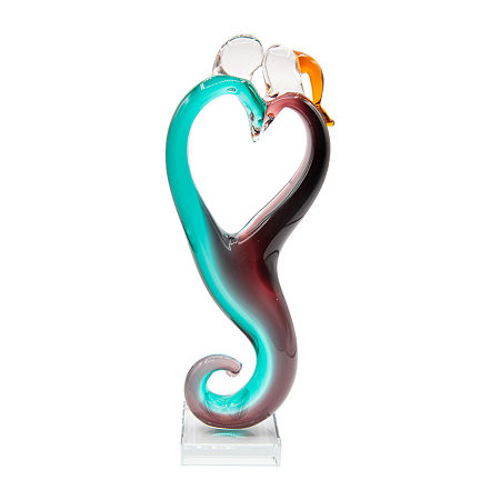 Click here for Dale Tiffany 12.5 Tresor Art Glass Figurine  One S... prices