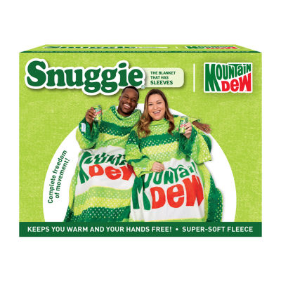 Snuggie MOUNTAIN DEW, The Original Wearable Blanket With Sleeves, Super ...