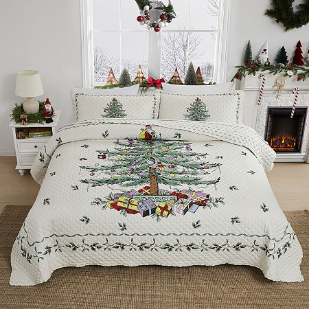Click here for Spode(R) Christmas Tree 3pc. Reversible Quilt Set prices