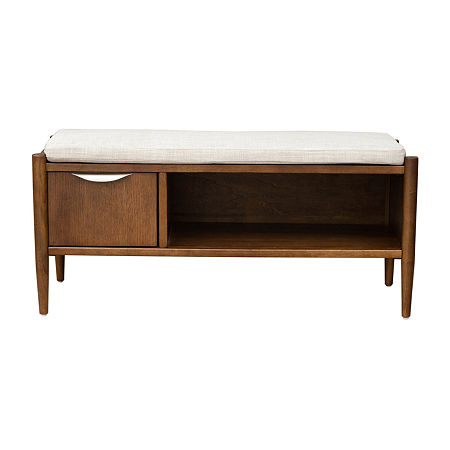 Click here for INK+IVY Arcadia Upholstered Bench  One Size  Brown prices