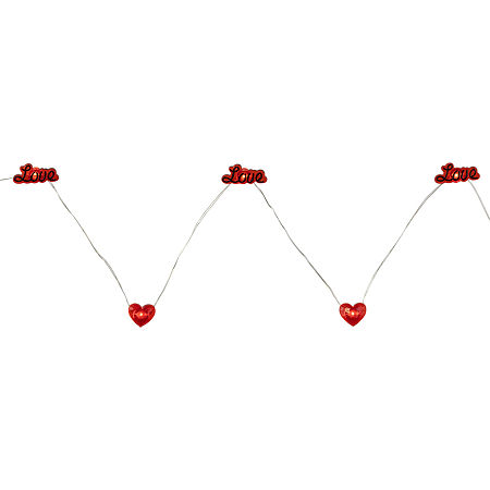 Click here for Northlight 6.25ft 20-Count Red ValentineS Day Love... prices