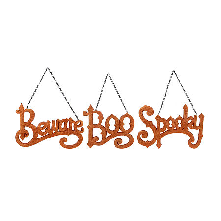Click here for Northlight Boo Spooky Beware 3-pc. Wall Sign  One... prices