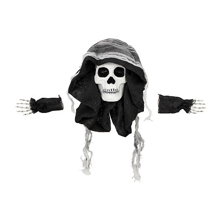 Click here for Northlight Spooky Skeleton 3-D Window Halloween Ya... prices