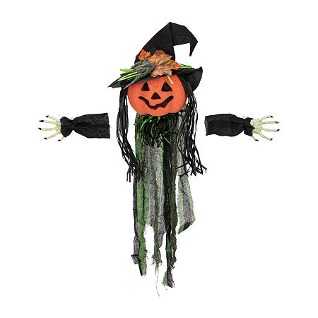 Click here for Northlight 10in Creepy Jack-O-Lantern 3-D Window H... prices
