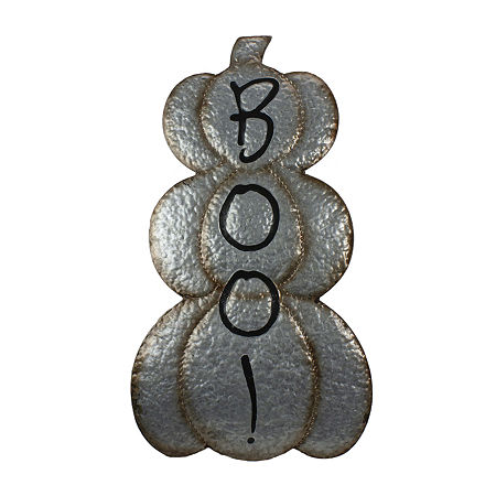 Click here for Northlight 28in Boo! Metal Pumpkin Halloween Yard... prices