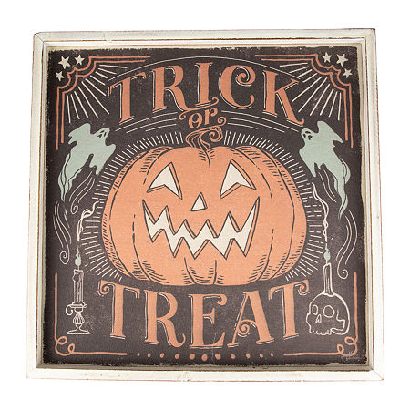 Click here for Northlight 18.75in Trick Or Treat Jack O Lantern H... prices