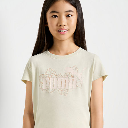 Click here for PUMA Big Kid Girls Crew Neck Short Sleeve Regular... prices