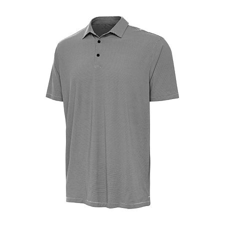 Click here for Antigua Twine Mens Regular Fit Short Sleeve Polo S... prices