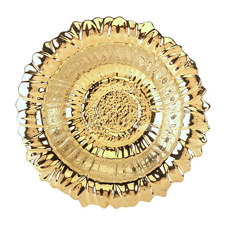 Certified International Gold Coast 3-d Sunflower Serving Bowl - Miscellaneous