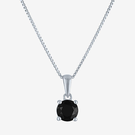 Click here for Womens 1 CT. T.W. Natural Black Diamond Sterling S... prices