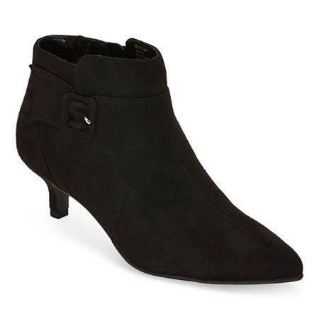 Click here for east 5th Womens Una Kitten Heel Booties  6 Medium... prices