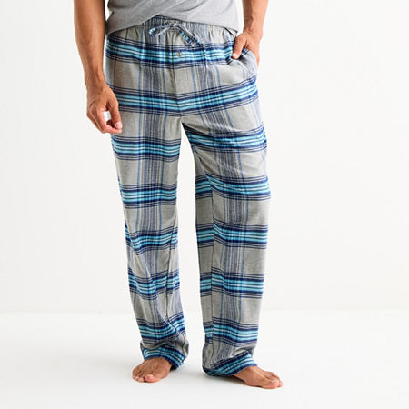 St. Johns Bay Mens Flannel Pajama Pants  Xx-large  Gray