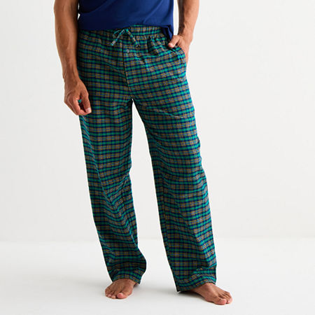 St. Johns Bay Mens Flannel Pajama Pants  Xx-large  Green