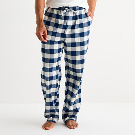 St. Johns Bay Mens Flannel Pajama Pants  Xx-large  Blue