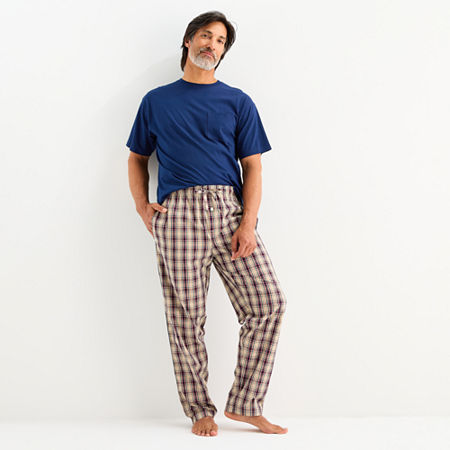 Click here for St. Johns Bay Mens Crew Neck Short Sleeve Pajama T... prices