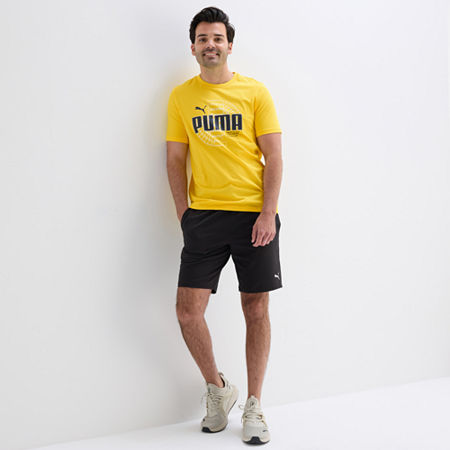 Click here for PUMA Mens Crew Neck Short Sleeve Regular Fit Graph... prices