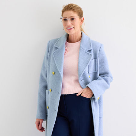 Click here for Liz Claiborne Womens Heavyweight Coat  Small  Blue prices