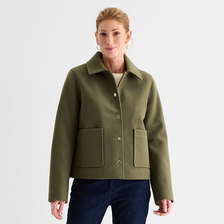 Click here for Liz Claiborne Womens Midweight Peacoat  X-small  G... prices