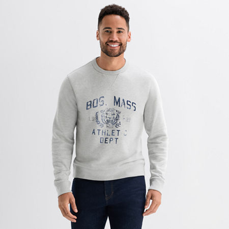 Click here for St. Johns Bay French Terry Graphic Mens Crew Neck... prices