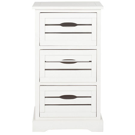 Click here for Regina 3-Drawer Cabinet  One Size  White prices