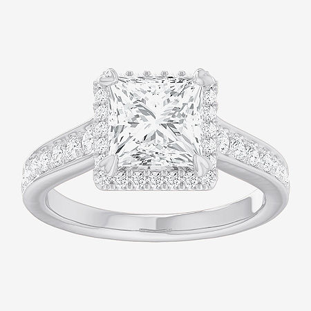 Click here for (G-H / Si1-Si2) Womens 2 1/2 CT. T.W. Lab Grown Wh... prices