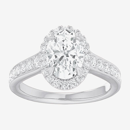 Click here for (G-H / Si1-Si2) Womens 2 1/2 CT. T.W. Lab Grown Wh... prices