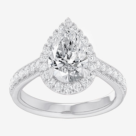 Click here for (G-H / Si1-Si2) Womens 2 1/2 CT. T.W. Lab Grown Wh... prices