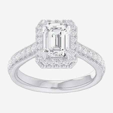 Click here for (G-H / Si1-Si2) Womens 2 1/2 CT. T.W. Lab Grown Wh... prices
