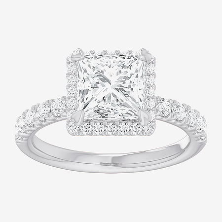 Click here for (G-H / Si1-Si2) Womens 2 1/2 CT. T.W. Lab Grown Wh... prices
