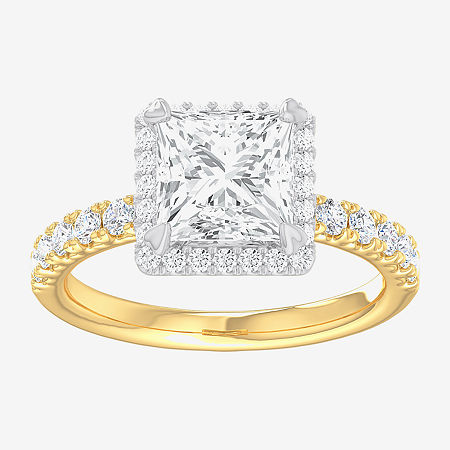 Click here for (G-H / Si1-Si2) Womens 2 1/2 CT. T.W. Lab Grown Wh... prices