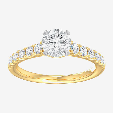 Click here for (G-H / Si1-Si2) Womens 1 3/8 CT. T.W. Lab Grown Wh... prices