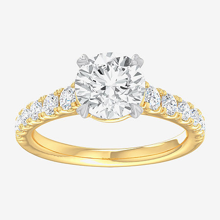 Click here for (G-H / Si1-Si2) Womens 2 1/2 CT. T.W. Lab Grown Wh... prices