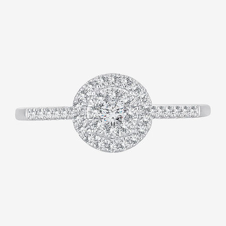 Click here for Womens 1/3 CT. T.W. Natural White Diamond 10K Whit... prices