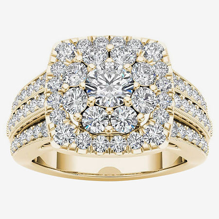 Click here for Womens 2 CT. T.W. Natural White Diamond 14K Gold C... prices