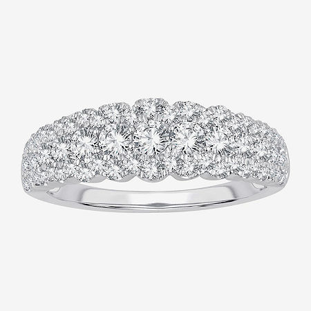 Click here for Womens 1 CT. T.W. Natural White Diamond 10K White... prices