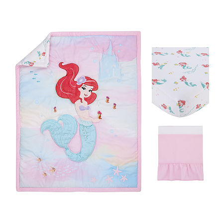 Click here for Disney Collection 3-pc. Ariel Crib Bedding Set  On... prices