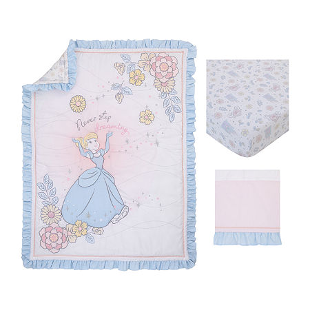 Click here for Disney Collection 3-pc. Princess Crib Bedding Set... prices
