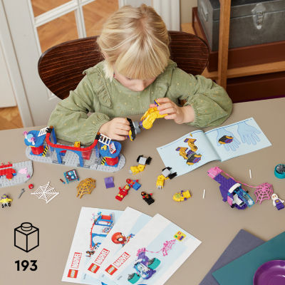 LEGO 10794 Team Spidey Web Spinner Hedquarters Spiderman Building Set ...