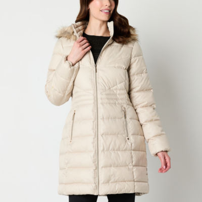 Gallery Womens Removable Hood Heavyweight Puffer Jacket - JCPenney