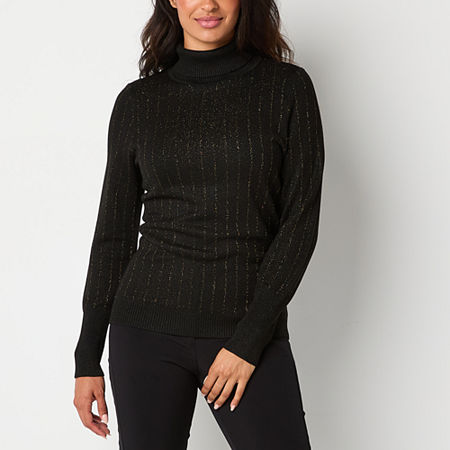 Click here for Worthington Womens Turtleneck Long Sleeve Pullover... prices
