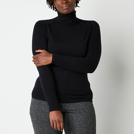 Click here for Worthington Womens Turtleneck Long Sleeve Pullover... prices