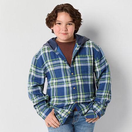 Click here for Thereabouts Little & Big Kid Boys Hooded Long Slee... prices