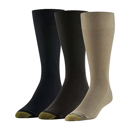 Click here for Gold Toe Cotton Metropolitan Dress Mens 3 Pair Cre... prices